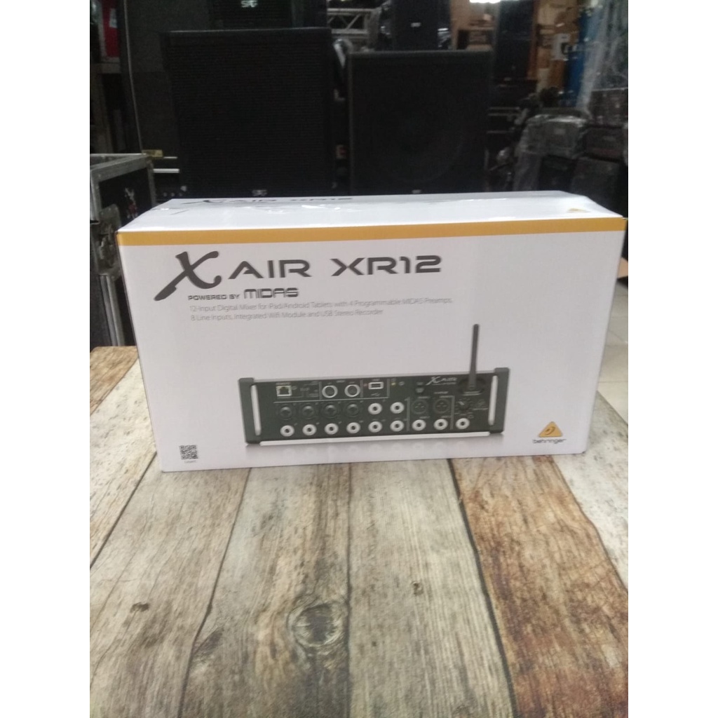 Jual Behringer X-Air XR12 Digital Mixer Audio With WiFi | Shopee Indonesia
