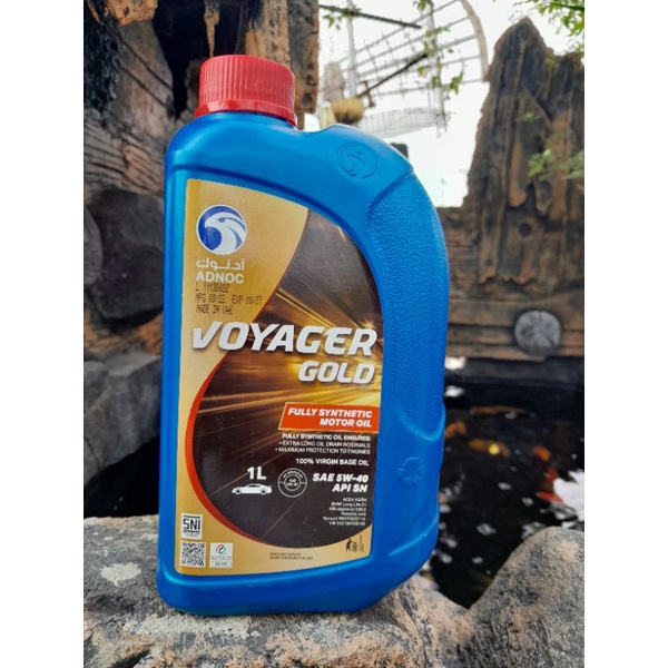 Jual Adnoc Voyager Gold 5W-40 API SN 1 liter | Shopee Indonesia