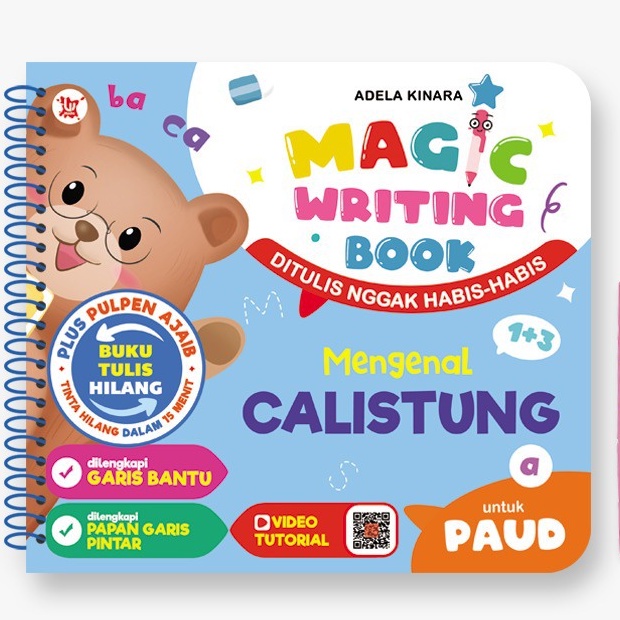 Jual MAGIC WRITING MENGENAL CALISTUNG,GARIS ANGKA&BENTUK,HURUF&KOSAKATA ...