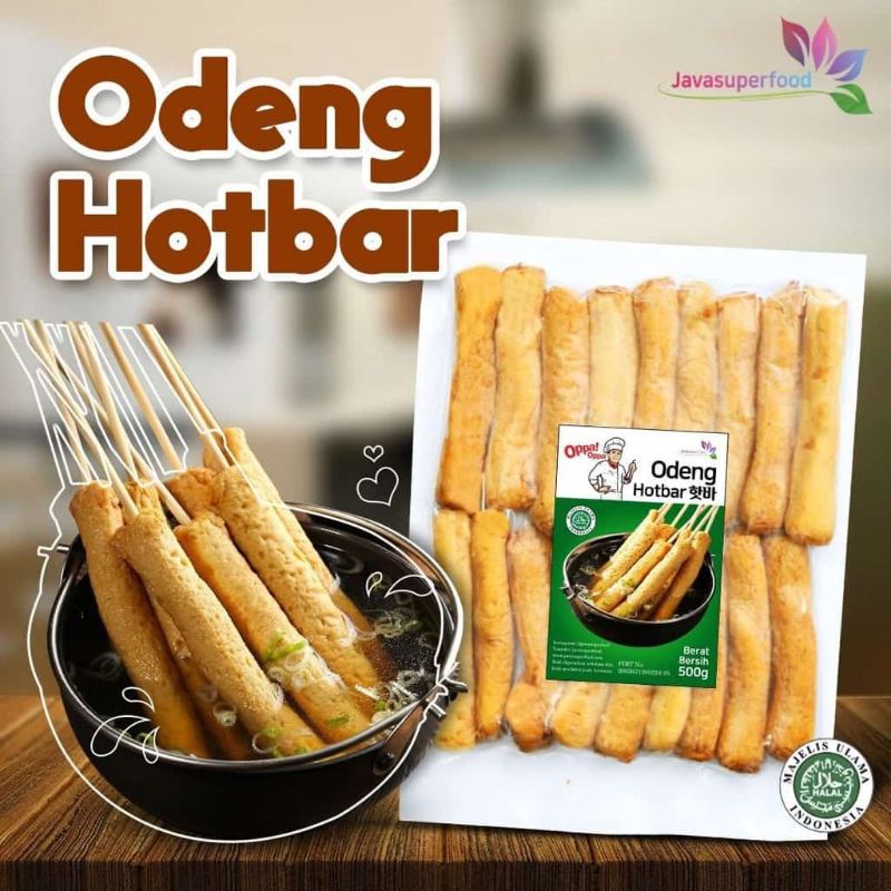 Jual Oppa Odeng Hotbar Korean Fish Cake 100gram | Shopee Indonesia
