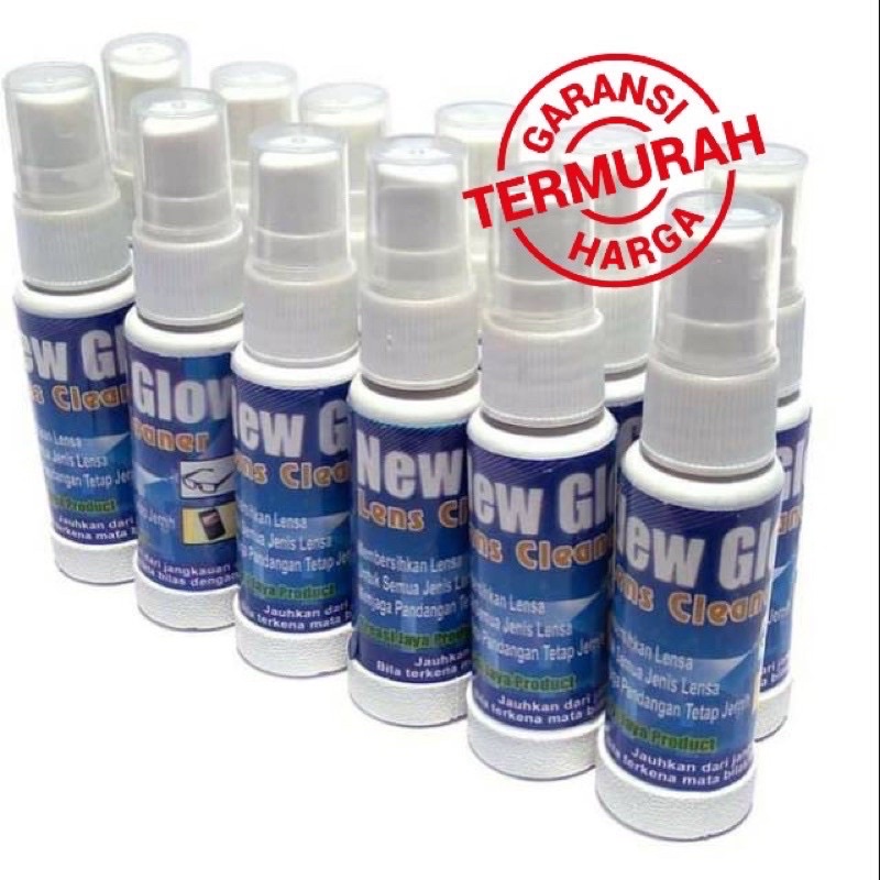 Jual Cairan Pembersih Lensa Kacamata / Lens Cleaner / Cleansing Liquid ...
