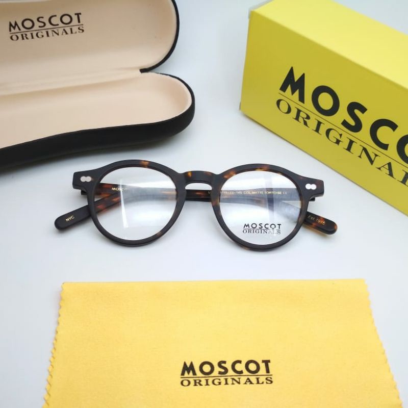 Jual Kacamata Moscot Miltzen Tortoise Matte Frame glasses | Shopee ...
