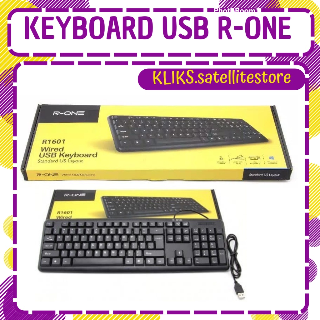 Jual KEYBOARD USB R-ONE | Shopee Indonesia