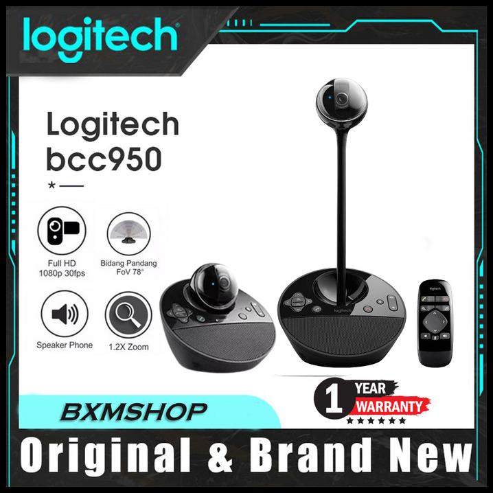 Jual Logitech Bcc950 Conference Cam Webcam Logitech Bcc950 Original ...