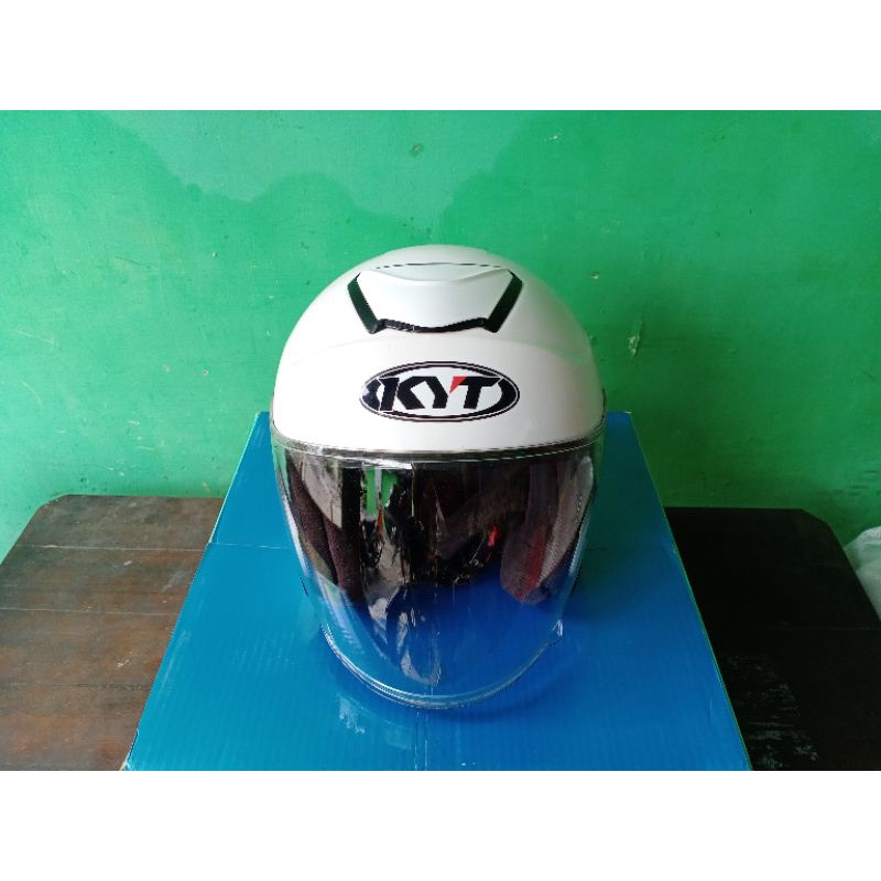 Jual KYT KYOTO PUTIH (ORI) | Shopee Indonesia