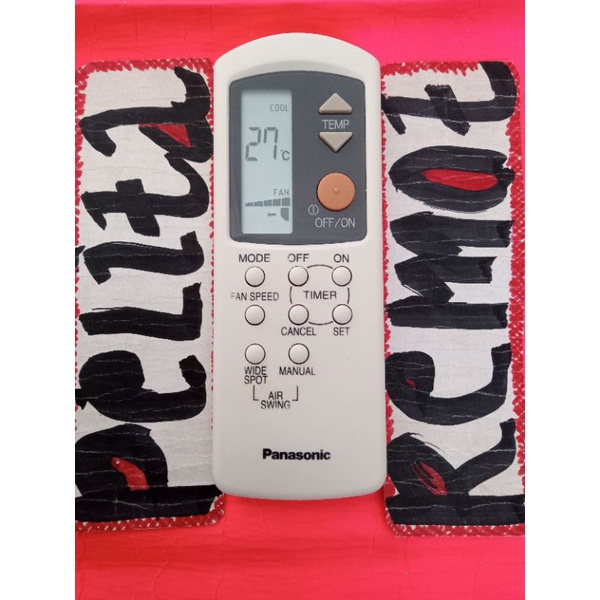 Jual Remote control AC PANASONIK ORIGINAL TERLENGKAP | Shopee Indonesia
