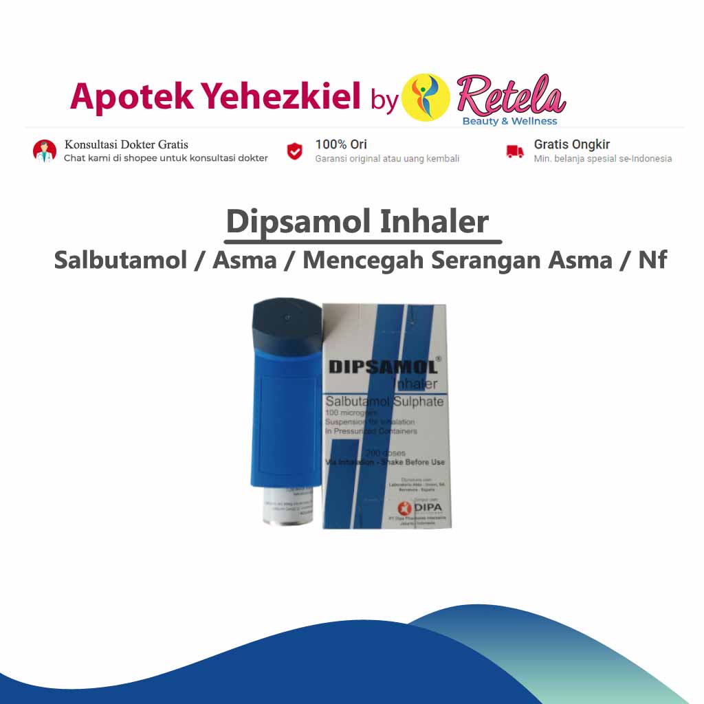 Jual DIPSAMOL INHALER 100MCG | Shopee Indonesia
