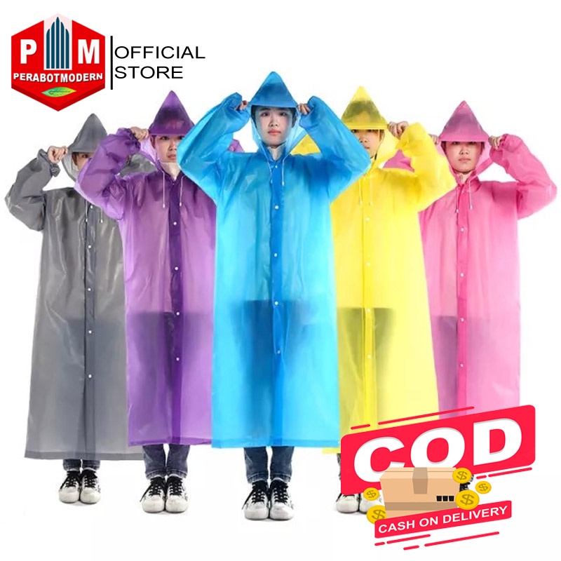 Jual JAS HUJAN Korean EVA Ponco DISPOSABLE RAIN COAT / jas hujan ...
