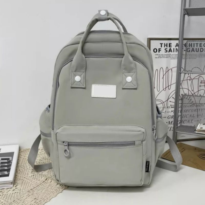 Jual Tas ransel wanita import korea hitam backpak sekolah anak perempuan cewek wanita tk sd smp ...