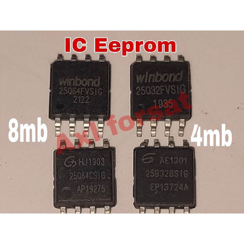 Jual IC Eeprom untuk STB T2 atau DVB T2 tv digital sudah isi software tinggal pasang | Shopee ...