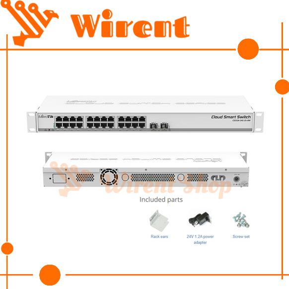 Jual MikroTik CSS 326 24G 2S+ RM CSS326-24G-2S+RM | Shopee Indonesia