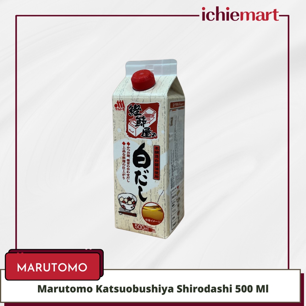 Jual Marutomo Katsuobushiya Shirodashi 500 ml | Shopee Indonesia