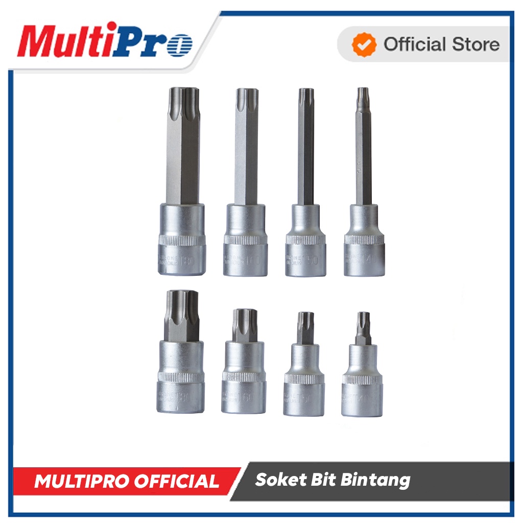 Jual MULTIPRO - SOKET BIT BINTANG 12" / STAR BIT SOCKET 12" - GARANSI ...
