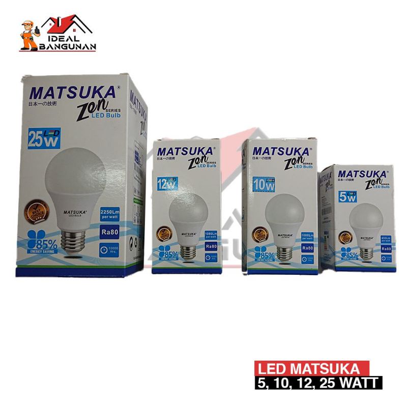 Jual [READY] LAMPU LED MATSUKA ZEN | LAMPU RUANGAN | LAMPU PUTIH TERANG ...