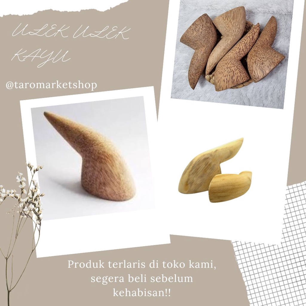 Jual ulekan kayu / Ulek - ulek kayu / ulegan kayu / Ulekan Kayu Jumbo ...