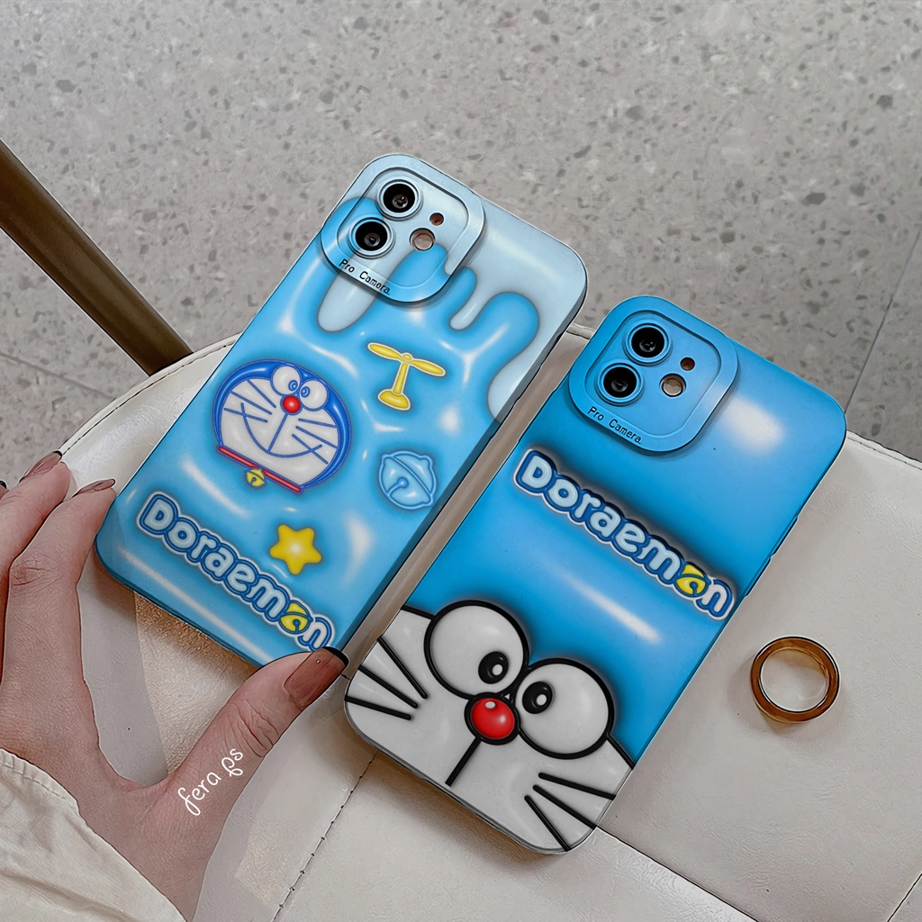 Jual case custom Doraemon softcase procamera terbaru (JCC11) Realme ...