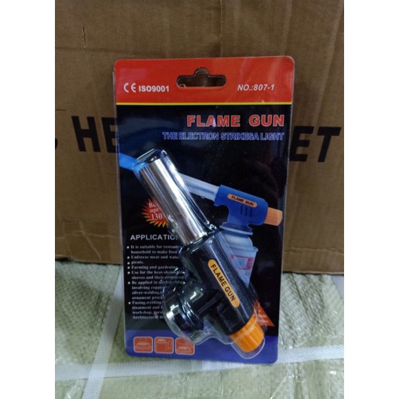Jual Gas Torch Flame Gun Blow Torch Portable Kepala Pematik Gas 807-1 | Shopee Indonesia