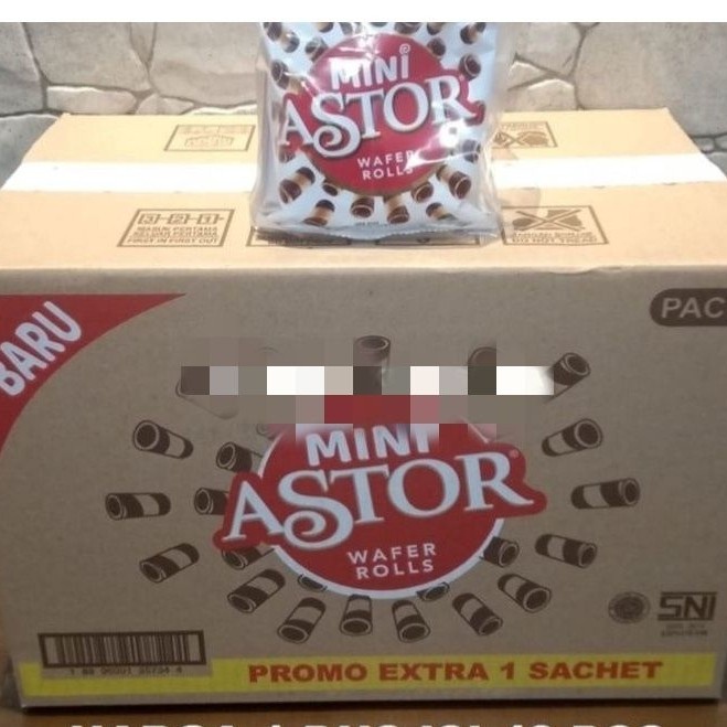 Jual MINI ASTOR COKLAT 27 GR - HARGA 1 DUS 40 PCS | Shopee Indonesia