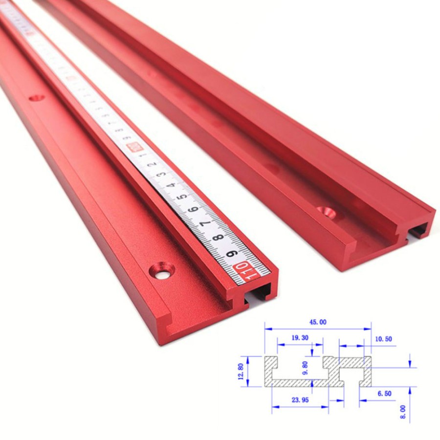 Jual Miter Track Bar Slider Untuk Router Table Saw T-Trak Slide Bar ...