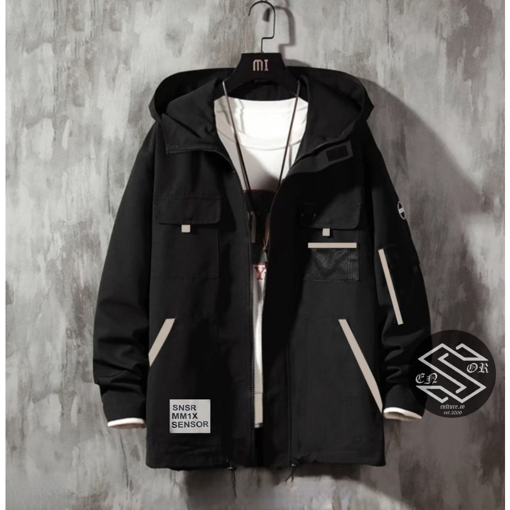 Jual Jaket Parka Pria Windproof Tahan Angin SNSR ORIGINAL | Shopee ...