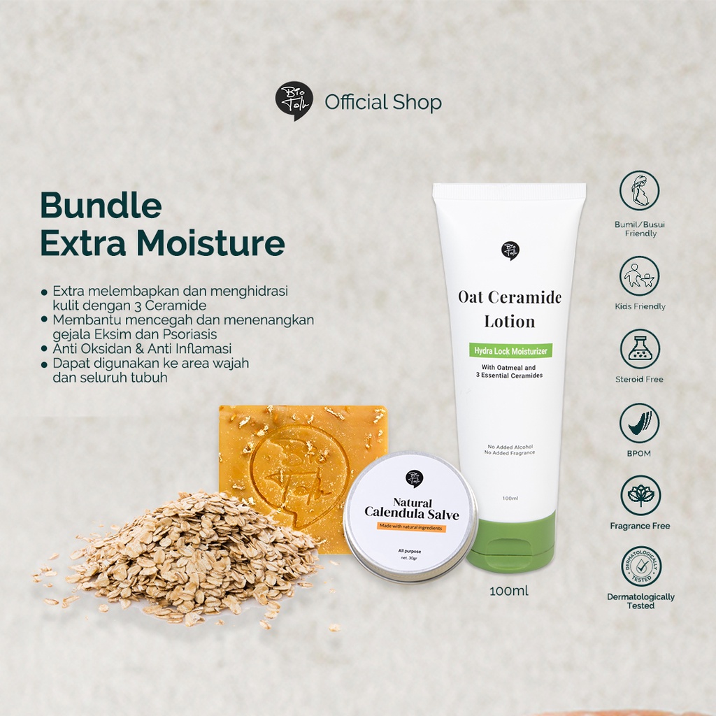 Jual Biotalk Bundle Extra Moisture | No Steroid SLS/SLES | Membantu ...