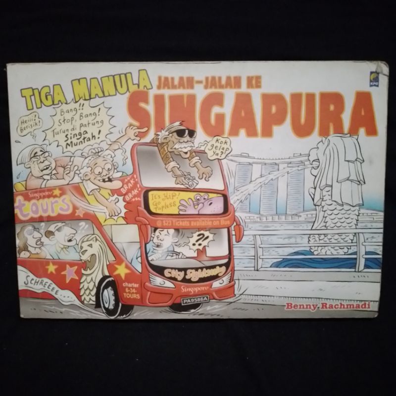 Jual buku komik | tiga manula jalan-jalan ke Singapura | Shopee Indonesia