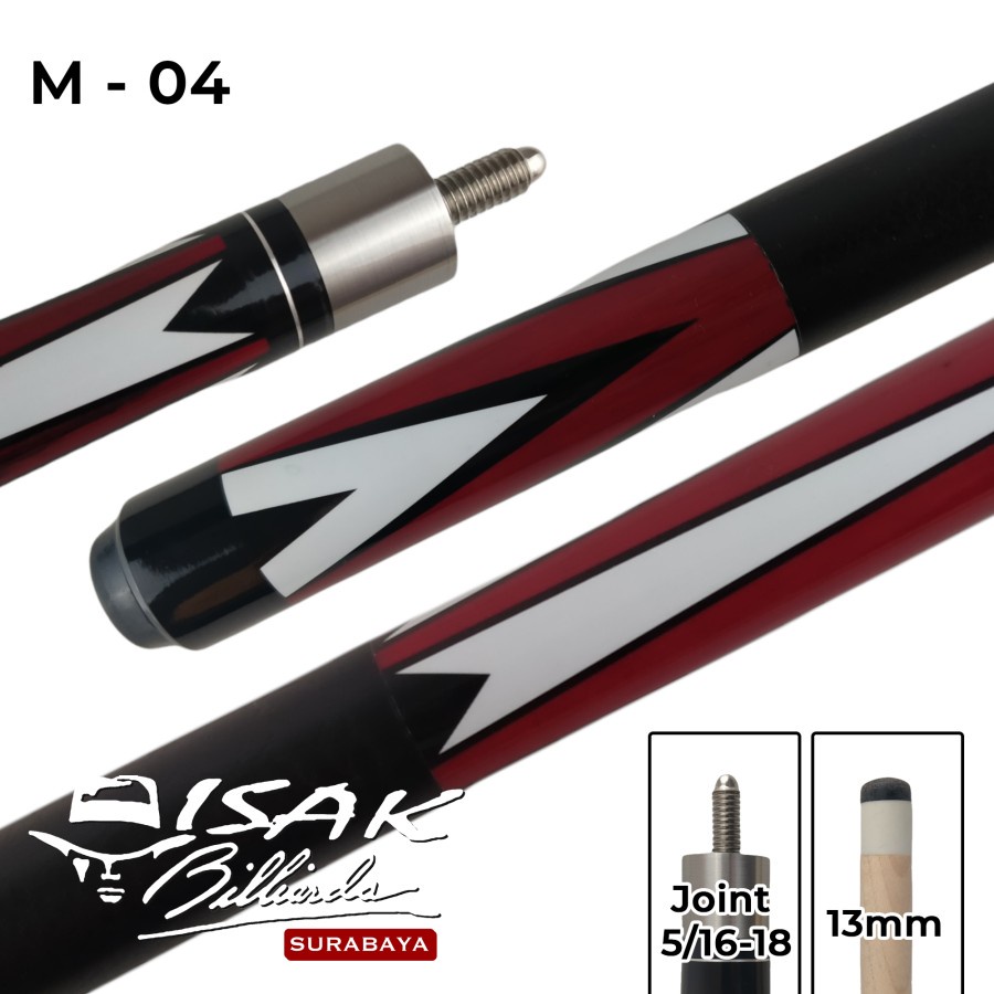 Jual Alpha Pool Cue PR-05 - Premium Maple Stick Billiard Stik Biliar ...