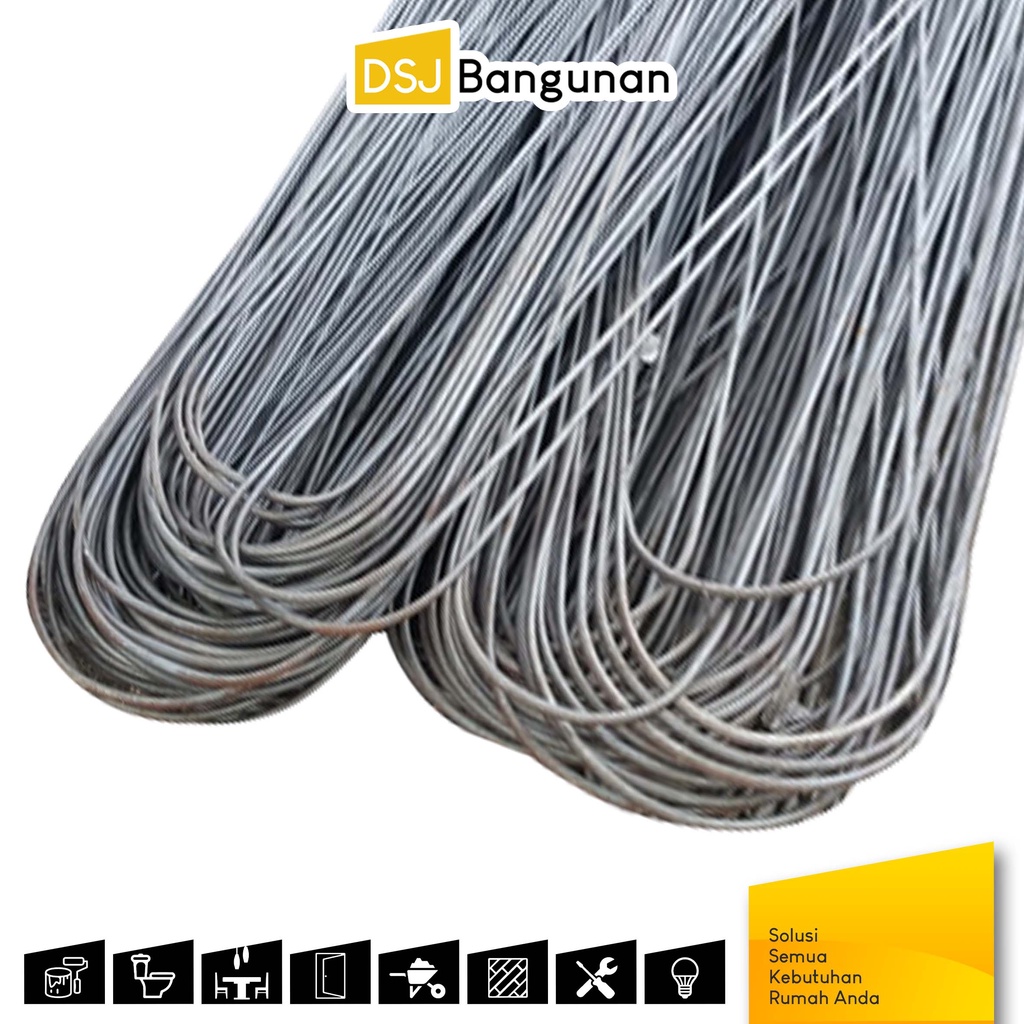 Jual Besi Beton Polos 8 mm | Shopee Indonesia