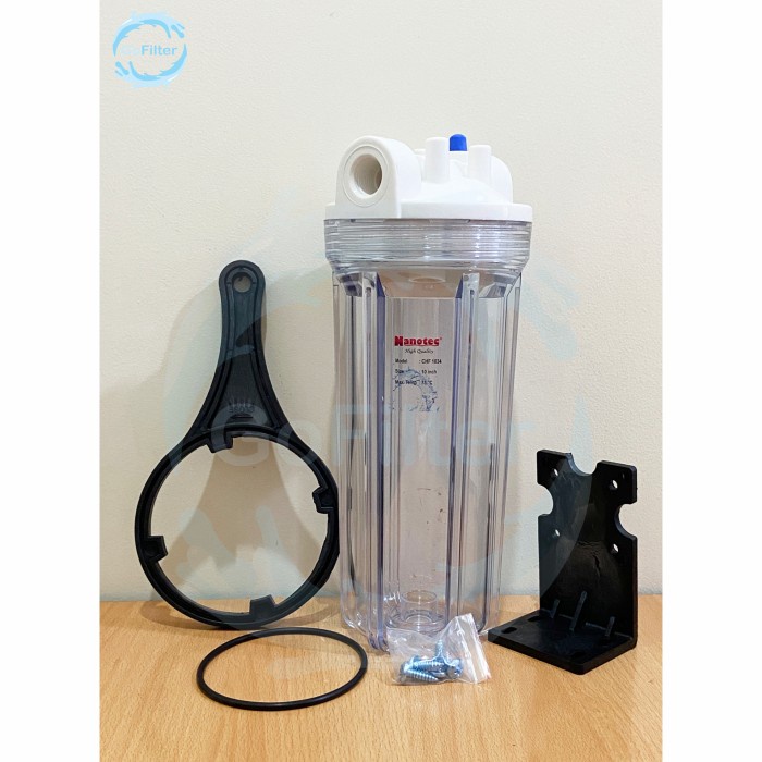 Jual Filter Housing Filter Air So Nanotec 10" Inch Clear | Shopee Indonesia