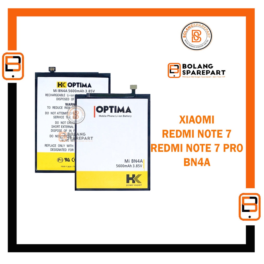 Jual BATERAI BATRE XIAOMI REDMI NOTE 7 / REDMI NOTE 7 PRO BN4A HK ...