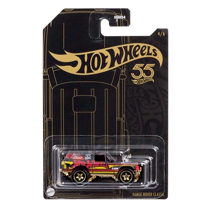 Jual HOT WHEELS RANGE ROVER CLASSIC SPECIAL 55th ANNIVERSARY EDITION ...
