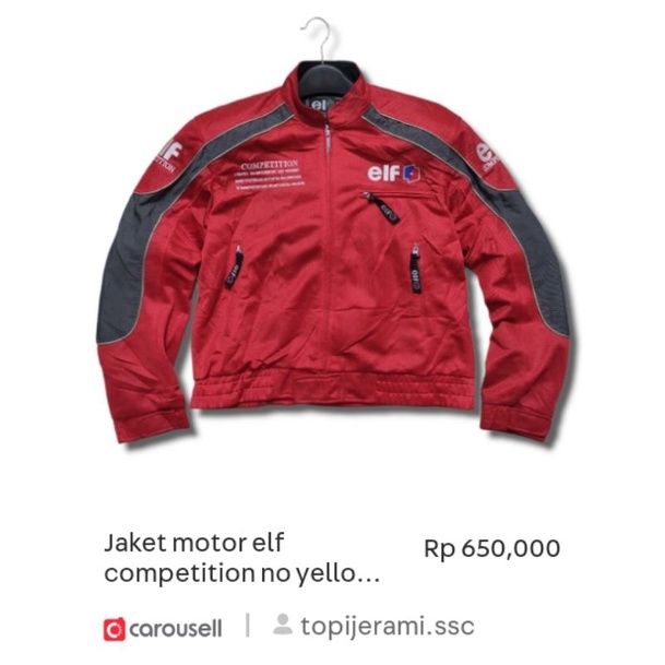 Jual jaket motor elf competition | Shopee Indonesia