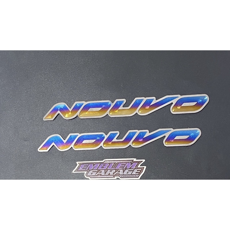 Jual Emblem Titanium Logo Nouvo Z Titan Vietnam Original | Shopee Indonesia