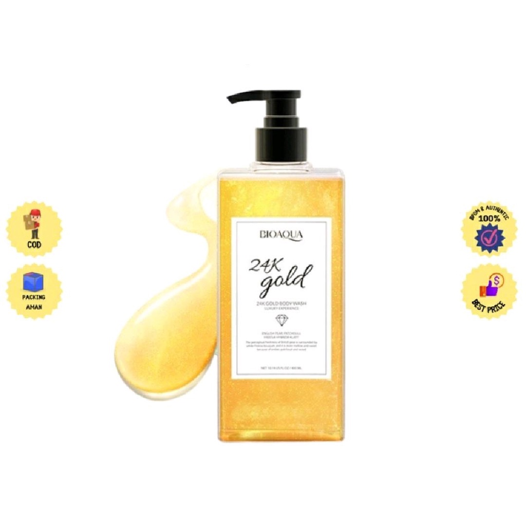 Jual Bioaqua 24K Gold Body Wash | Shopee Indonesia