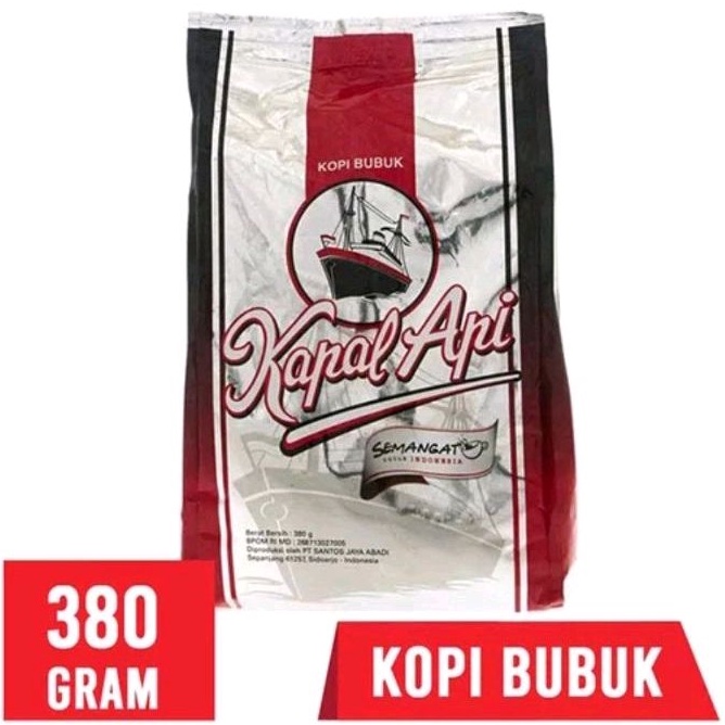 Jual KOPI BUBUK KAPAL API SPECIAL SILVER 380 GRAM KEMASAN SILVER PERAK ...