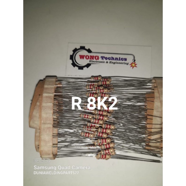 Jual RESISTOR 8K2 (5% 1/4watt) | Shopee Indonesia