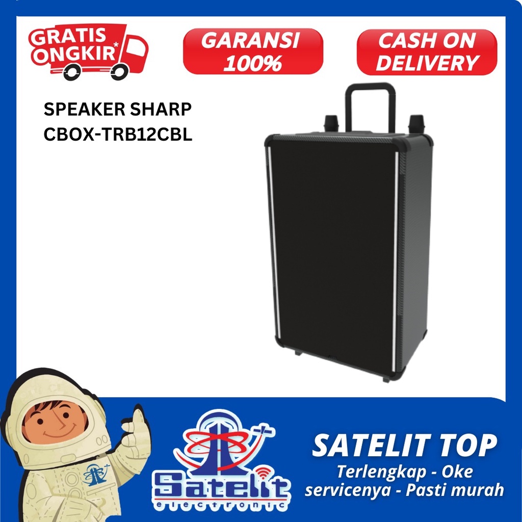 Jual SPEAKER PORTABLE WIRELESS BLUETOOTH SHARP CBOX TRB 10 MBO | Shopee Indonesia