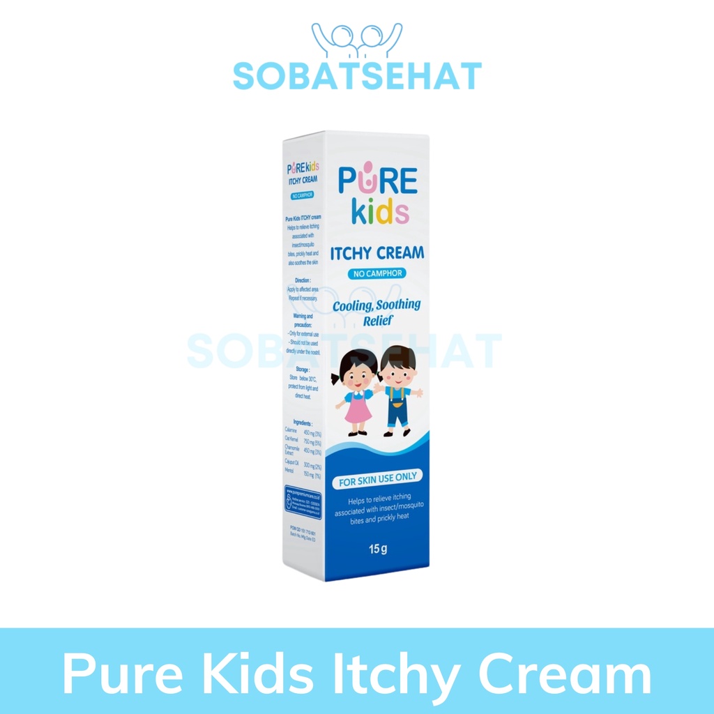 Jual Pure Kids Itchy Cream | Shopee Indonesia