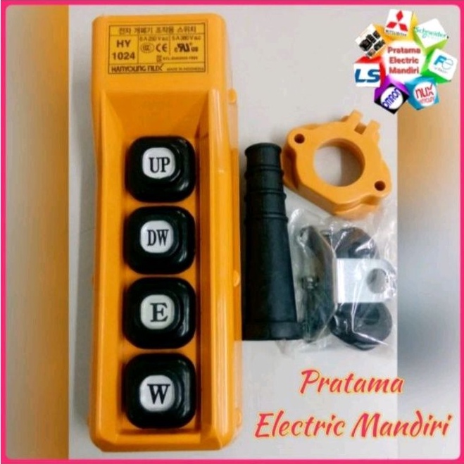 Jual HANYOUNG NUX HOIST PUSH BUTTON SWITCH HY-1024BB HY 1024BB HY1024BB ...