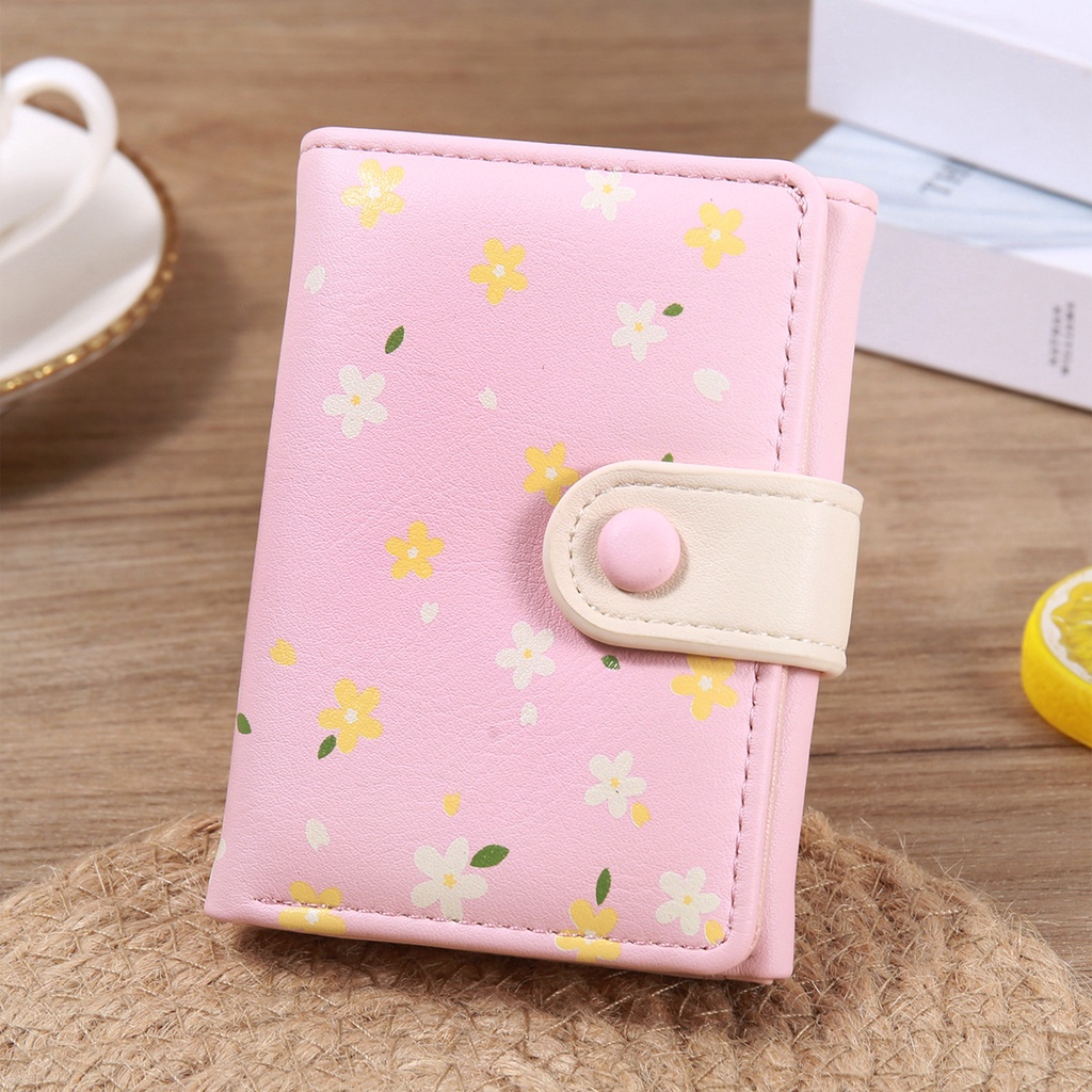 Jual DOMPET LIPAT WANITA MINI KULIT PINK LUCU MOSIA WA636P3 KOREA ...