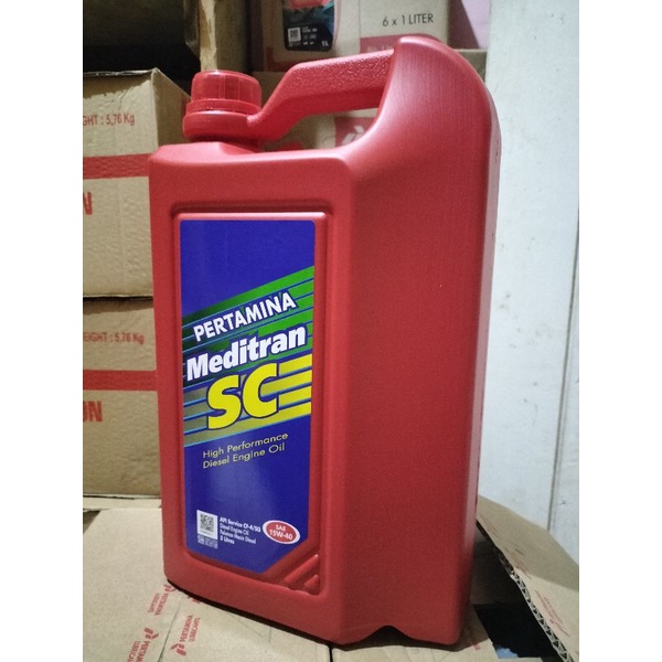 Jual MEDITRAN SC 5 Liter SAE 15W-40 | Shopee Indonesia