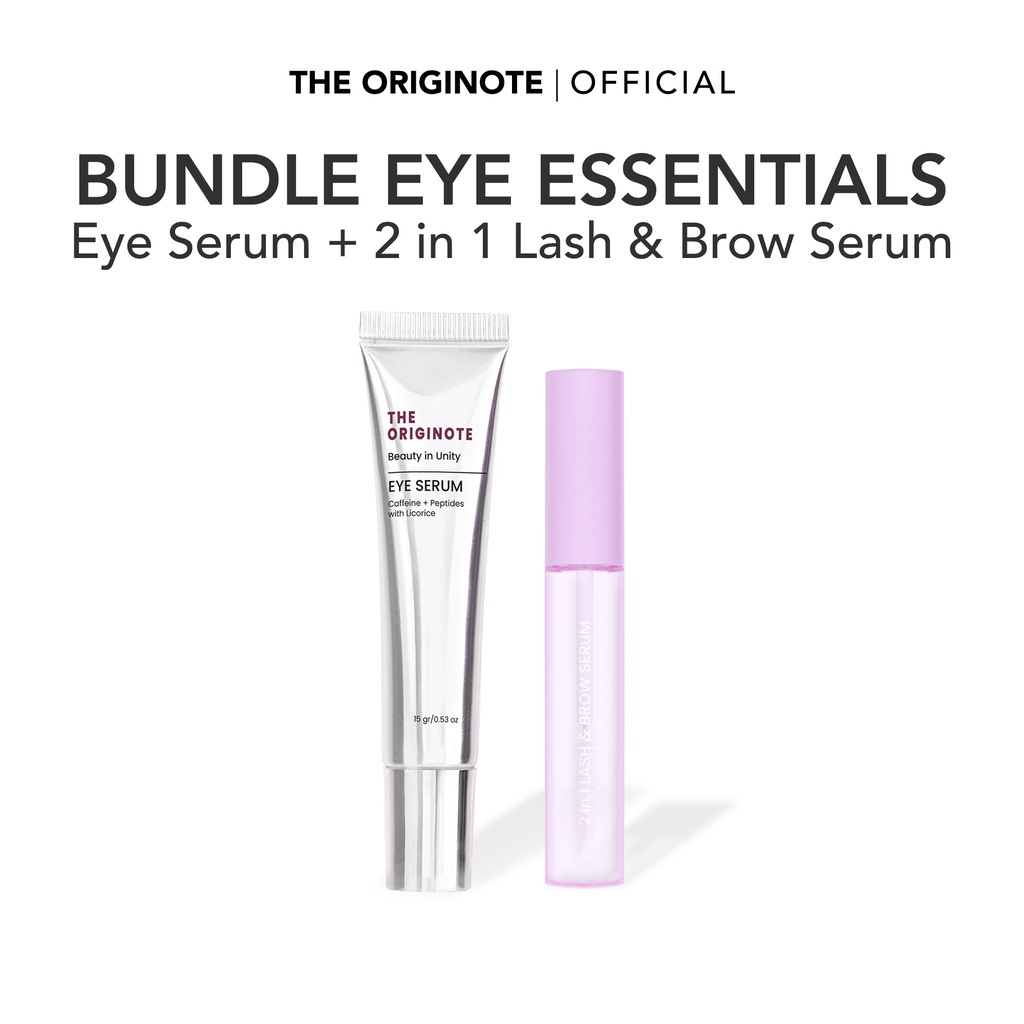 Jual BUNDLE EYE ESSENTIALS The Originote Eye Serum dan 2in1 Lash Brow ...
