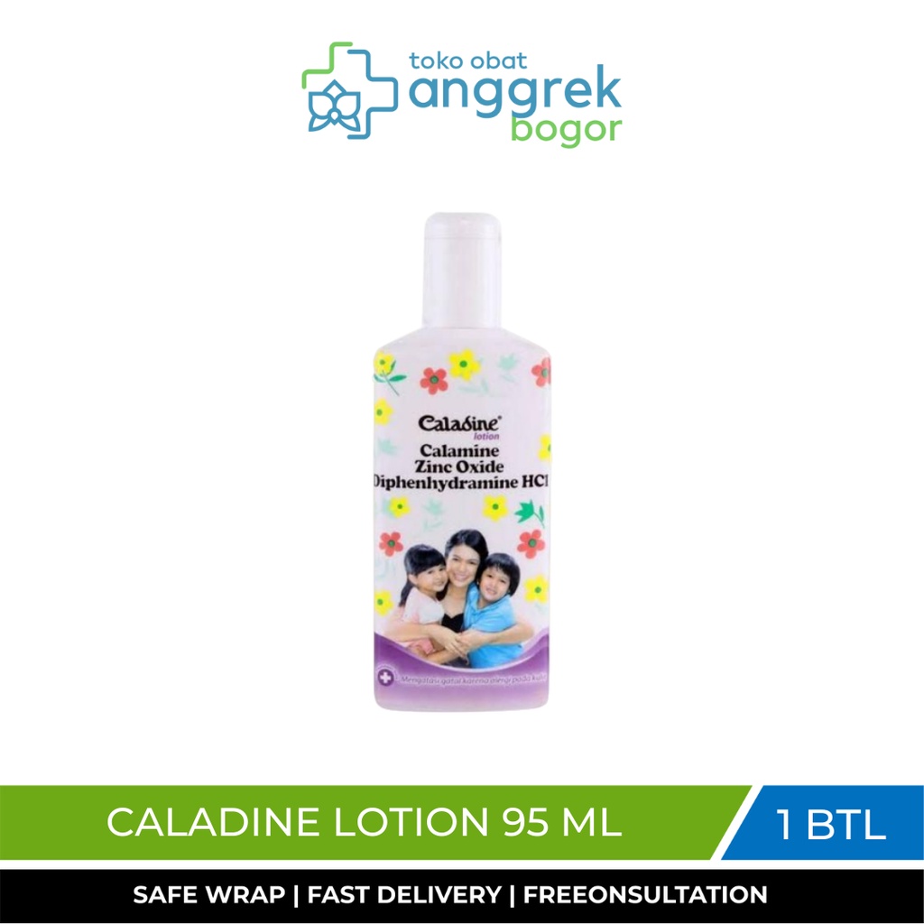 Jual CALADINE LOTION 95 ML/LOTION GATAL/LOTION BIANG KERINGAT ...