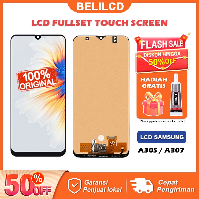 Jual [ORIGINAL] LCD Samsung GALAXY A30S A307 Fullset Touchscreen ORI ...