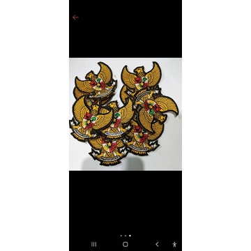 Jual LOGO BADGE GARUDA FUUL BENANG BORDIR | Shopee Indonesia