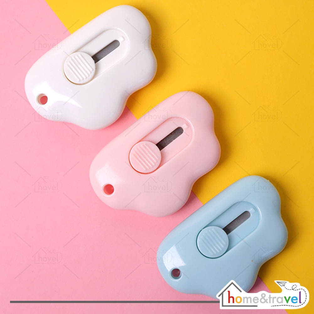 Jual HOVELSHOP Cutter Mini Silet Kecil Pisau Pembuka Paket Pemotong ...