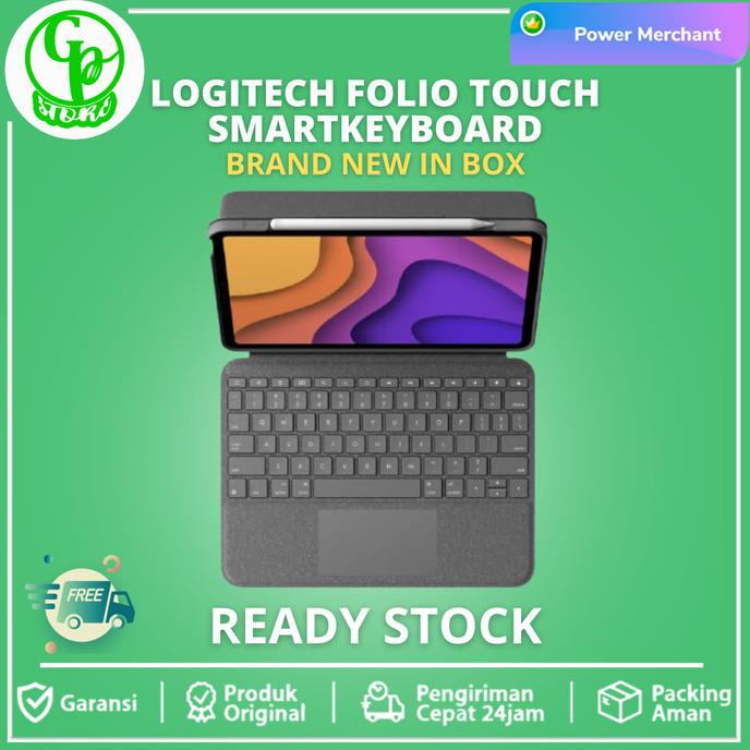 Jual Logitech Smart Keyboard Folio Touch Case For iPad Air 4 2020 10.9 ...