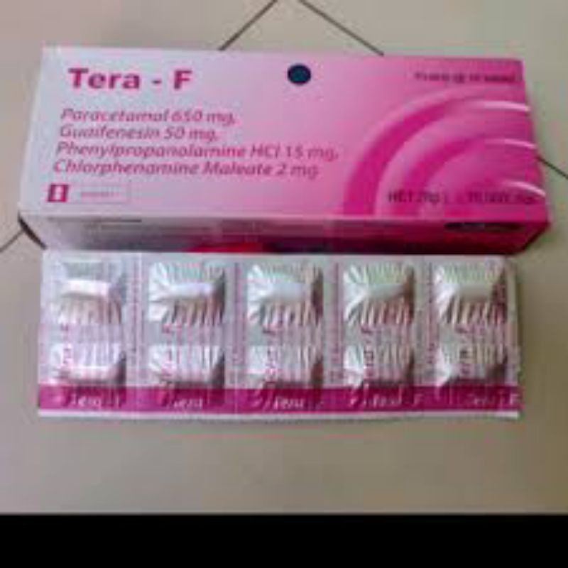 Jual Tera F | Obat Demam | Sakit Kepala | Flu | Batuk | Shopee Indonesia