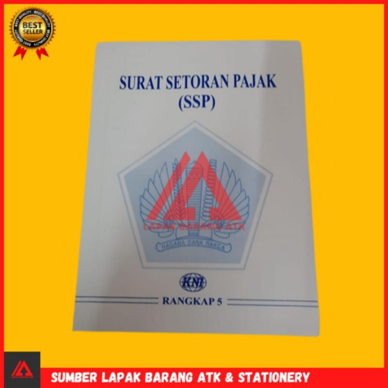 Jual Buku SSP / Buku surat setoran Pajak 5 Rangkap Berkualitas | Shopee Indonesia