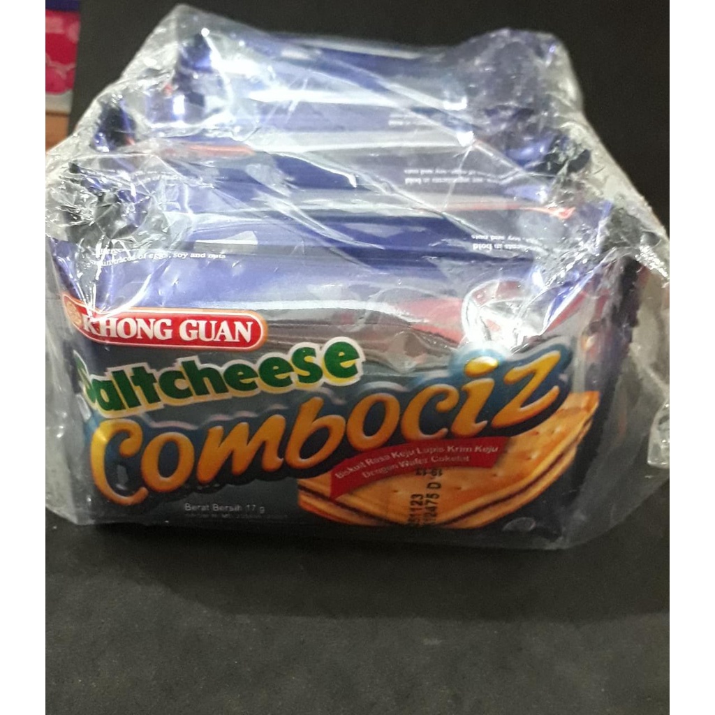 Jual KHONG GUAN SALTCHEESE COMBOCIZ 10X17G | Shopee Indonesia
